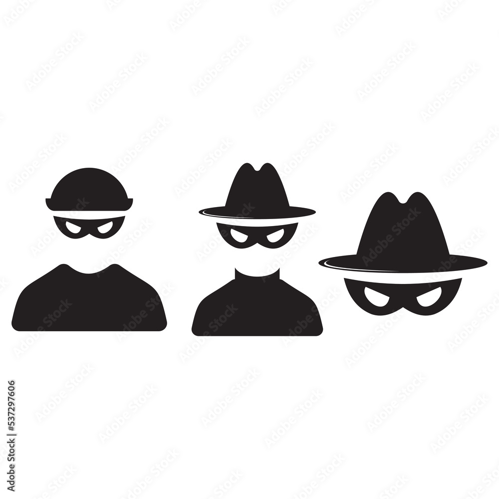 Thief Icon Vector