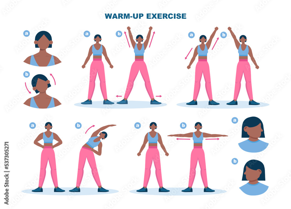 Warm Up Exercises Before Gym