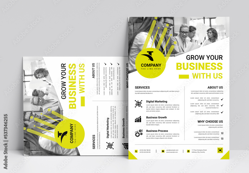 Digital Creative Expert Flyer Stock Template | Adobe Stock