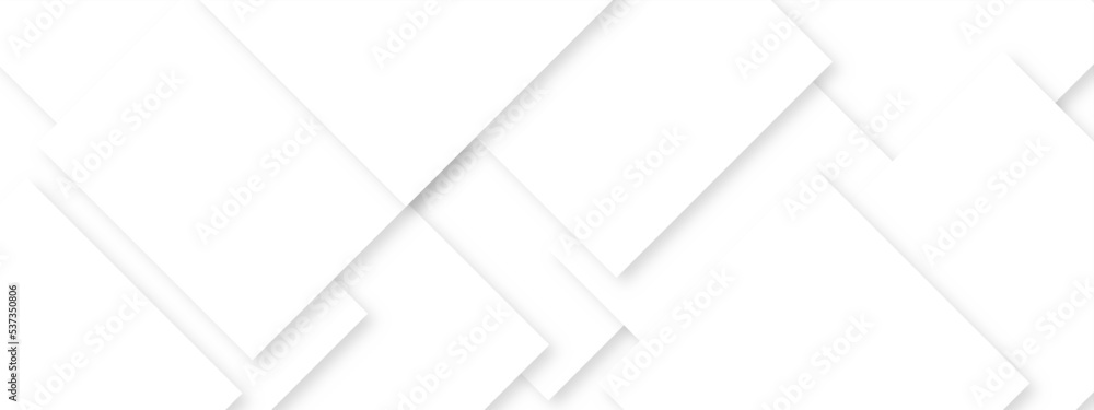 Abstract white geometric overlapping square pattern, design of ...