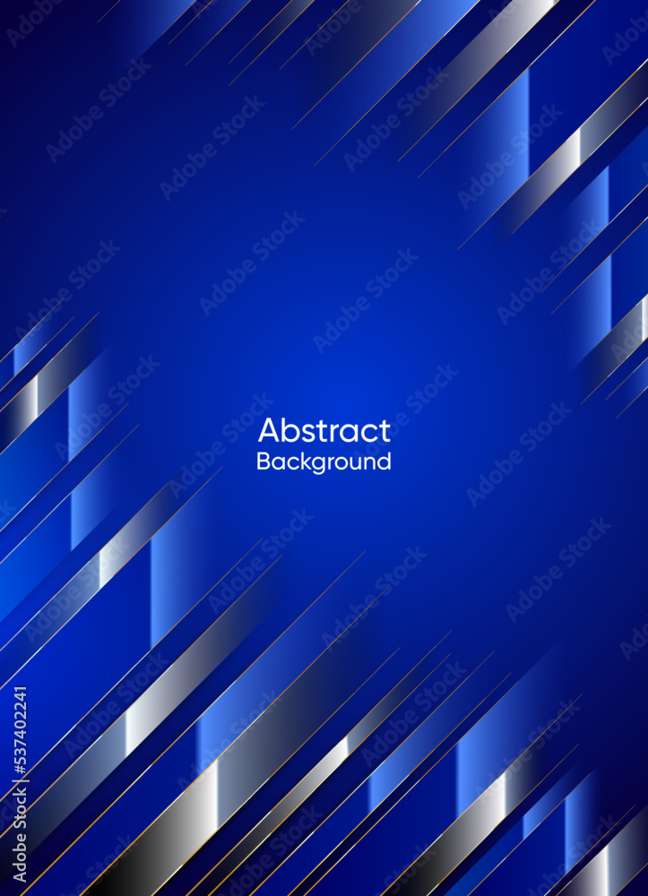Abstract Royal Blue Background Wallpaper Design Stock Vector | Adobe Stock