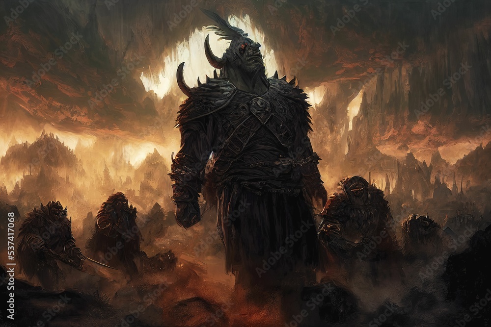 Fantasy battle war illustration art digital artwork dark sci-fi epic ...