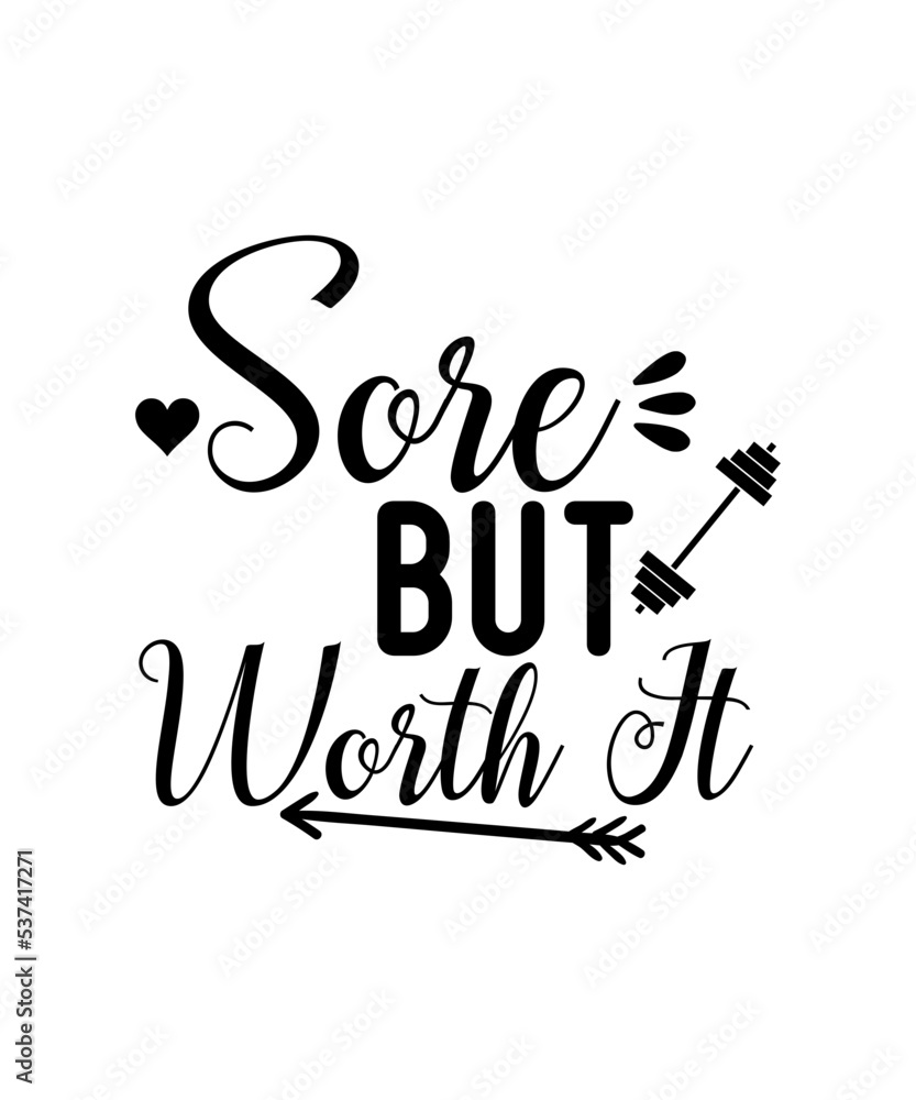 Gym SVG Bundle, Workout SVG Bundle, Fitness SVG, Gym Quote Svg ...