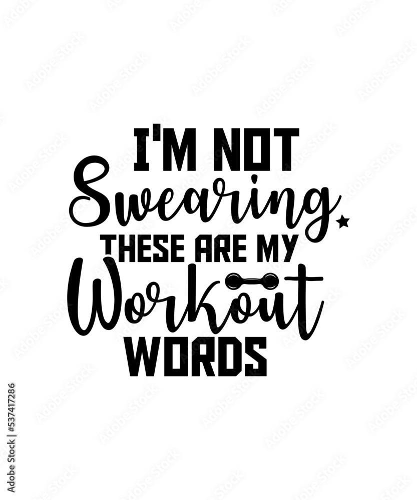 Gym SVG Bundle, Workout SVG Bundle, Fitness SVG, Gym Quote Svg ...