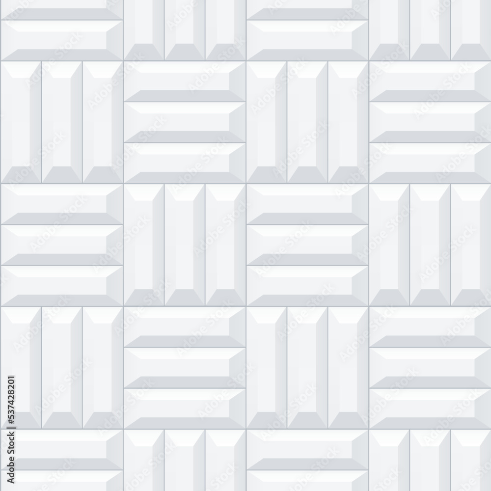 Seamless smooth metro tile texture - realistic white brick background ...