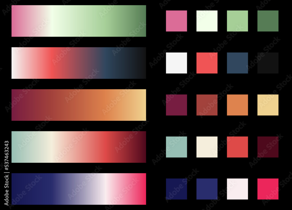 Christmas color palette. An example of a color scheme for christmas ...