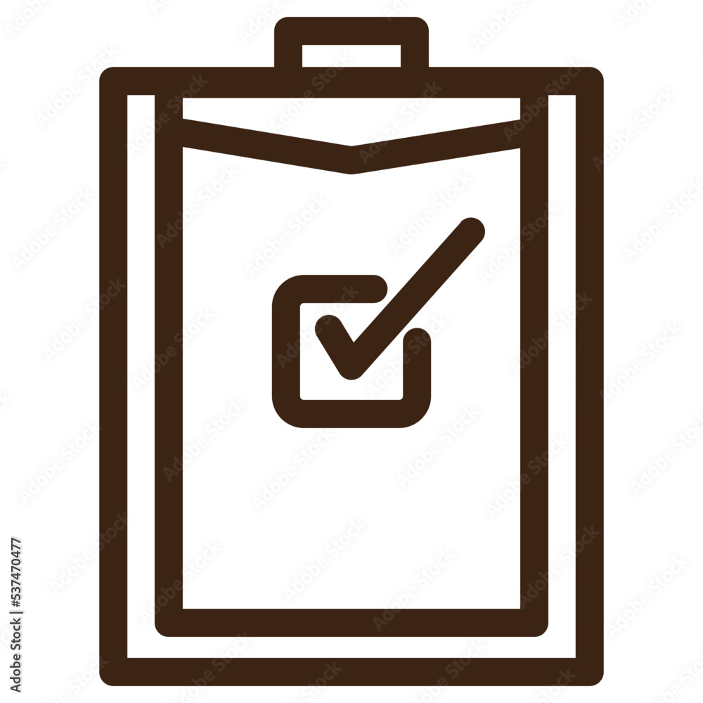 check mark tick outline icon Stock Vector | Adobe Stock