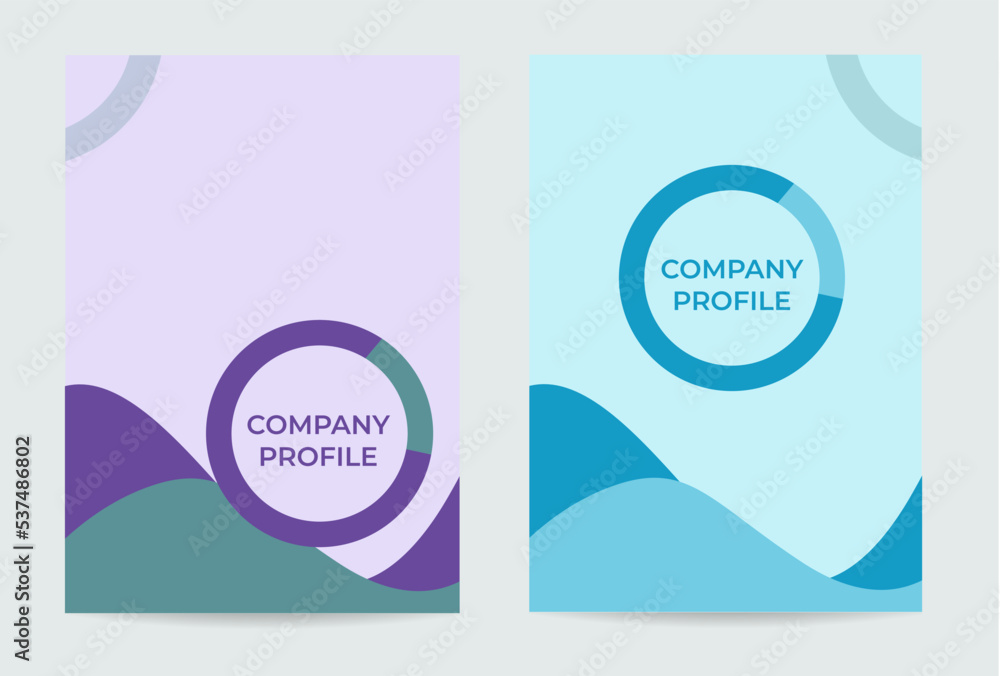 Modern cover page design, Company profile cover, business proposal ...