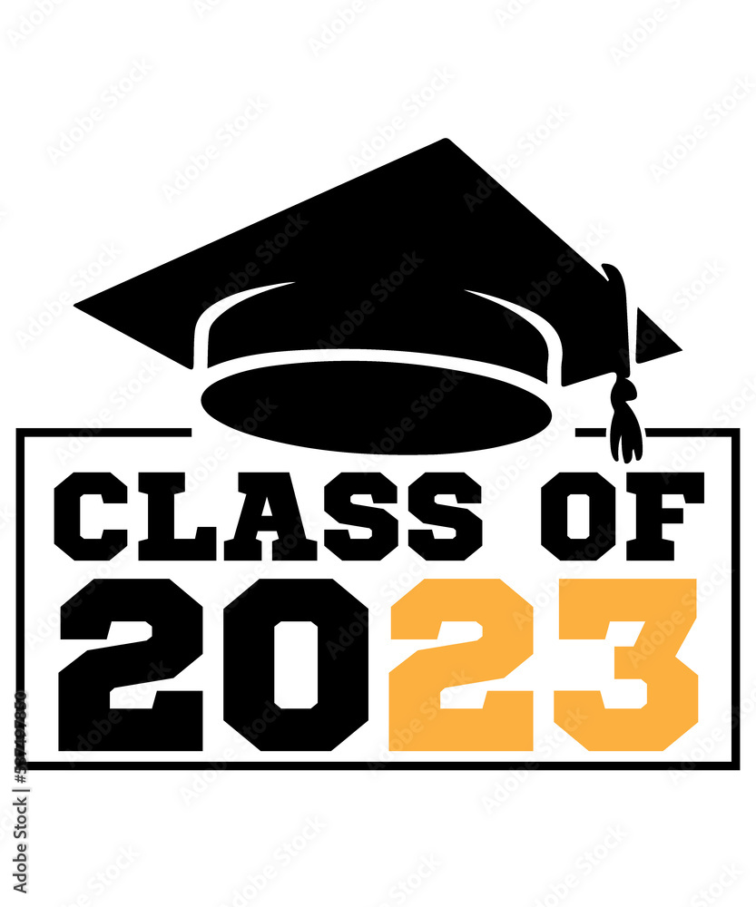 class of 2023 svg Stock Illustration | Adobe Stock