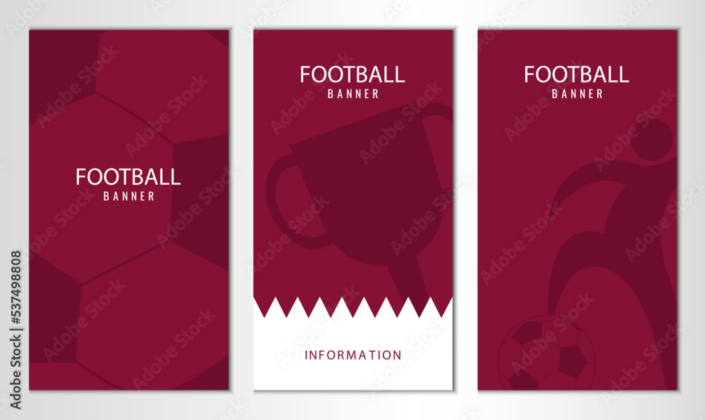 Vector illustration of football game. Use as advertising, invitation ...