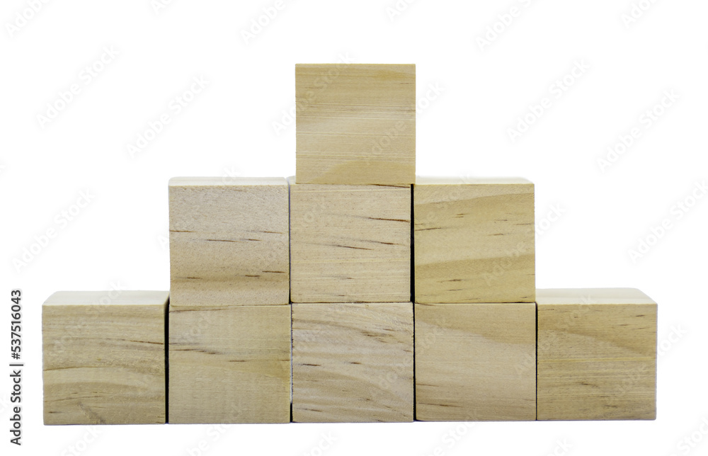 blank wooden cubes- PNG alpha channel - graphic resources Stock Photo ...