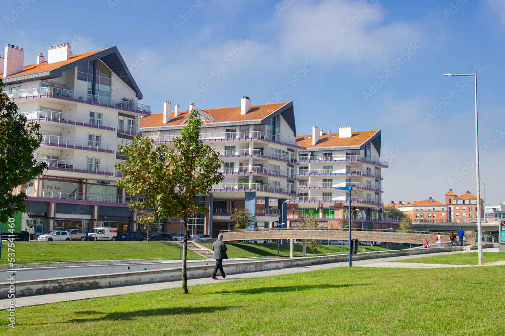 Foto de Cidade de Aveiro, vista parcial da região centro, Av. Dr ...