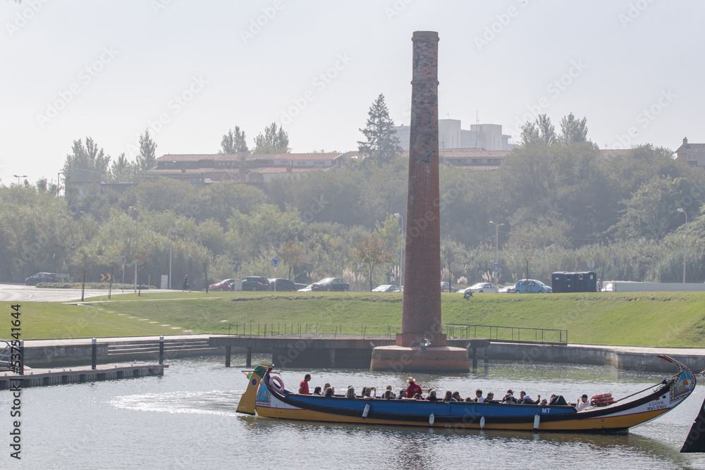 Cidade de Aveiro, vista parcial da região centro, Av. Dr. Lourenço ...