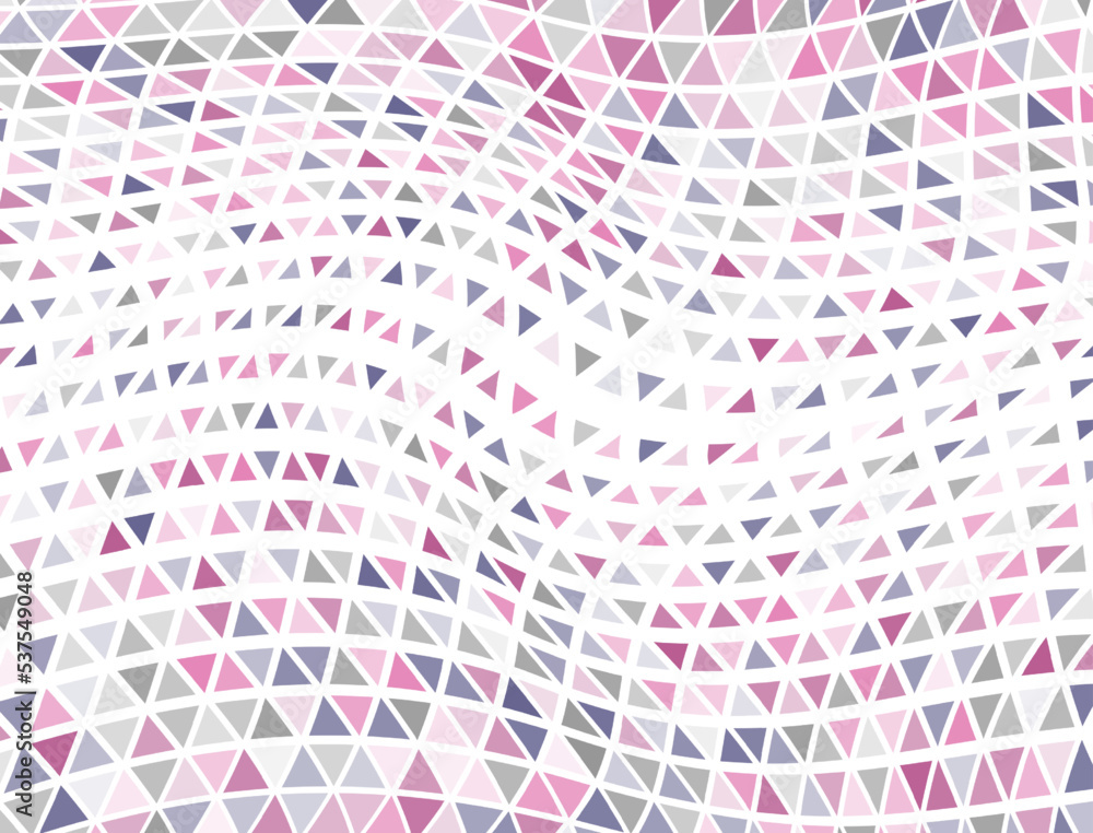 Futuristic triangles halftone texture. Fade triangular shapes banner ...