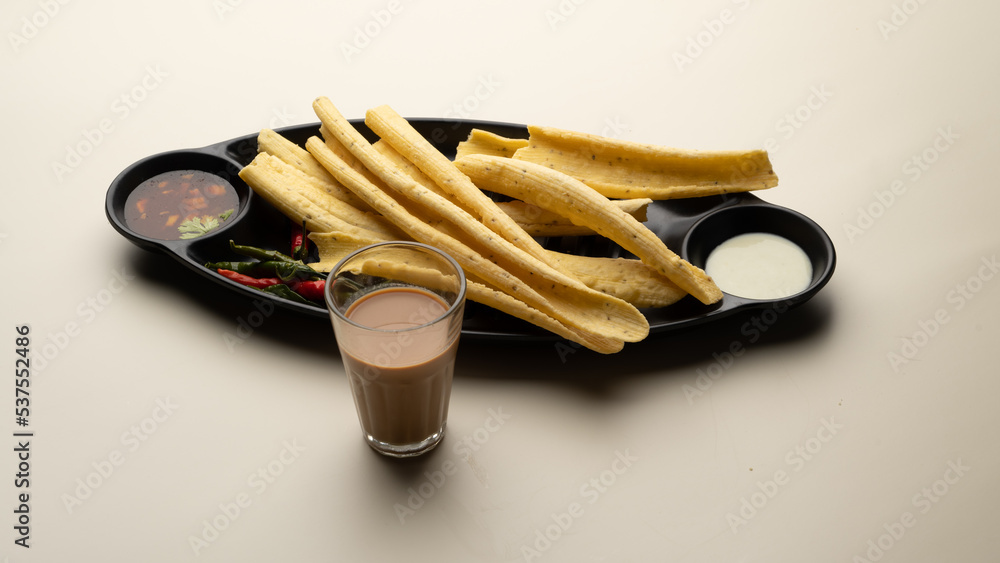 fafda Gathiya (fafda jalebi) is a very popular Gujarati snack, common ...