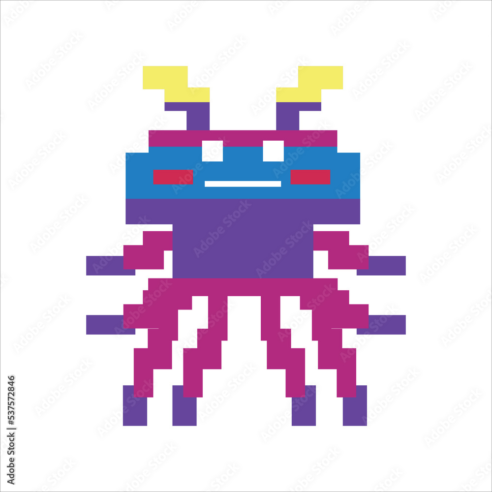 pixel art illustration draw artwork design character bit icon symbol ...