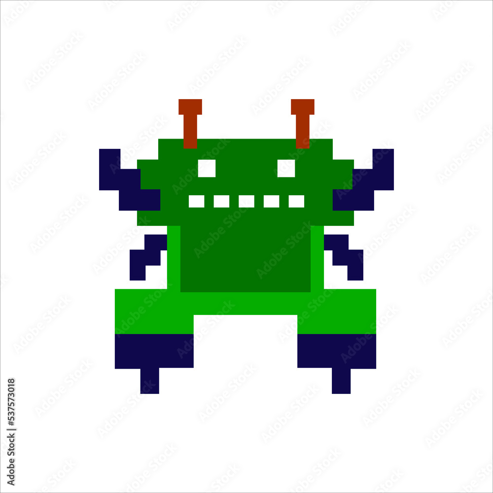 pixel art illustration draw artwork design character bit icon symbol ...