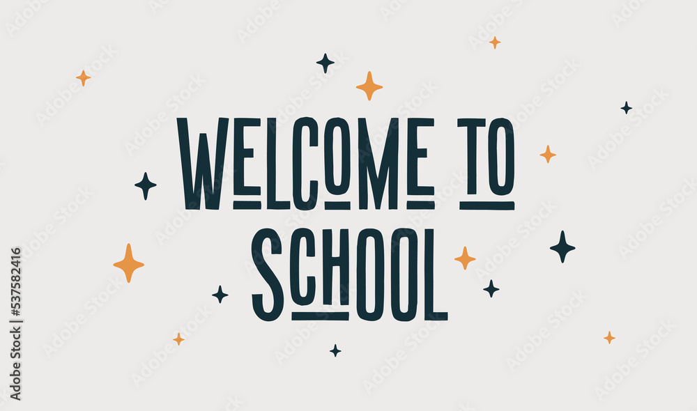 Hello. Poster with hand drawn lettering Hello. Hand drawn vintage ...