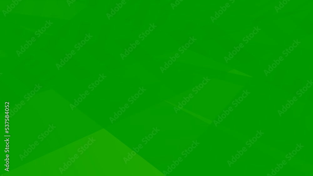 Animated abstract geometric green background. Looped video. Vector ...