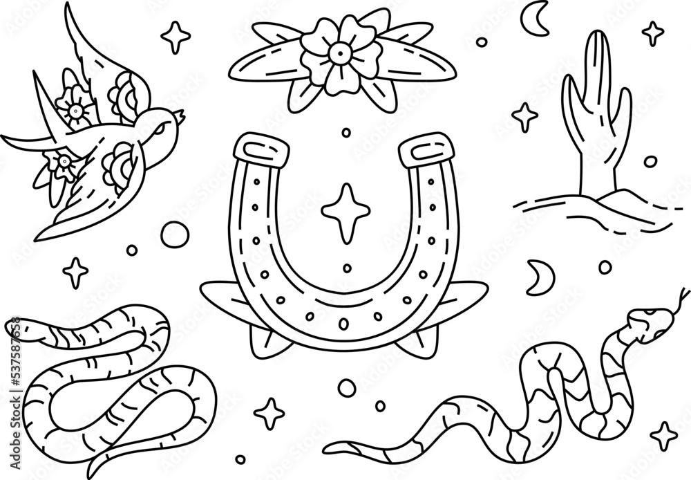 Western Line Clip Art