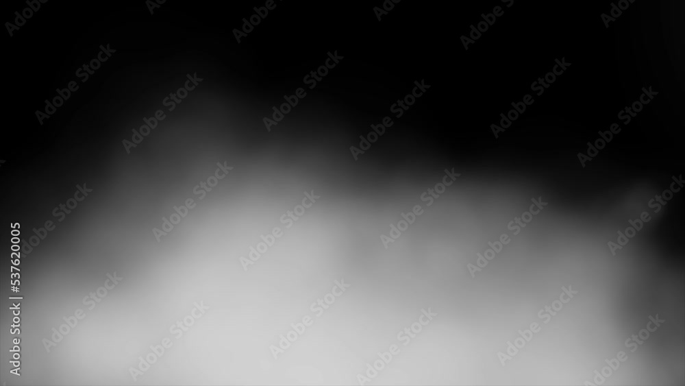 Vídeo do Stock: Realistic Fog Effects On Black Background, 3d Fog ...