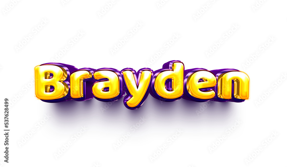 ภาพประกอบสต็อก names of boys English helium balloon shiny celebration ...