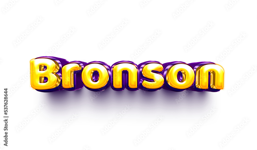 names of boys English helium balloon shiny celebration sticker 3d ...