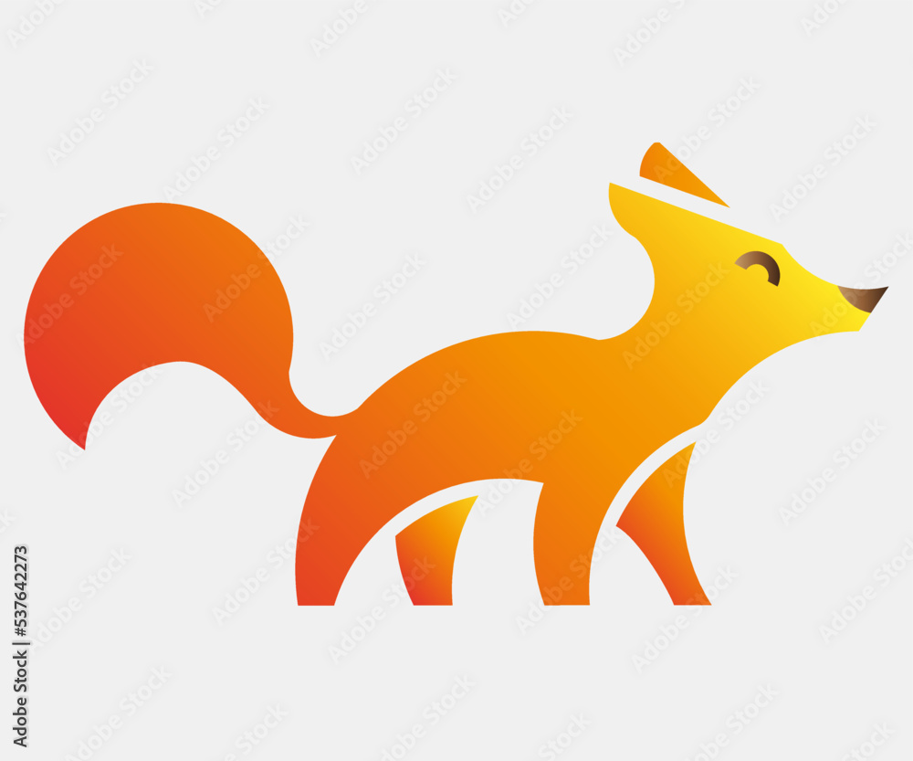 vector zorro, logo zorro, fox. Stock Vector | Adobe Stock