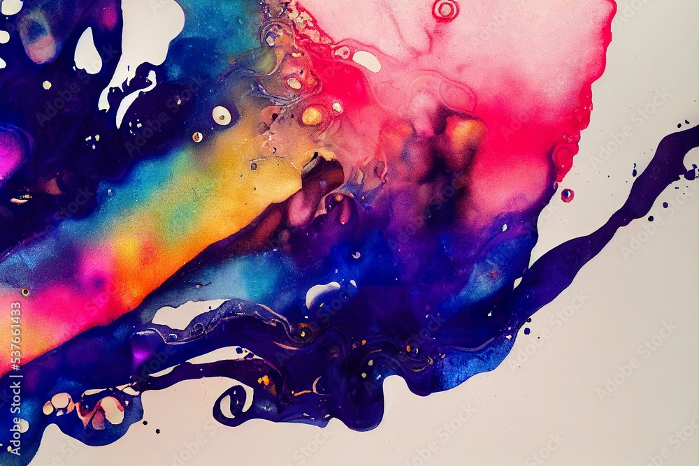 liquid ink watercolor background flowing texture abstract wallpaper art ...