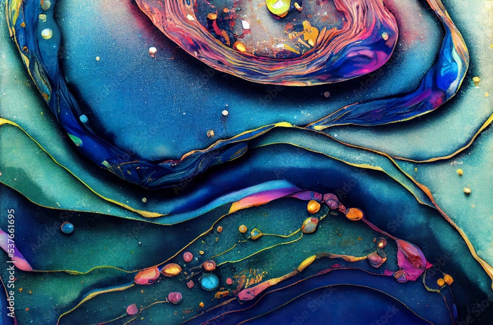 liquid ink watercolor background flowing texture abstract wallpaper art ...