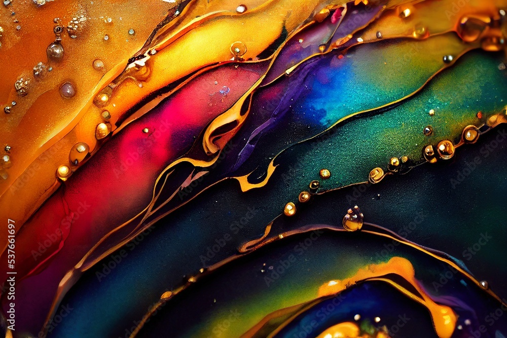 liquid ink watercolor background flowing texture abstract wallpaper art ...