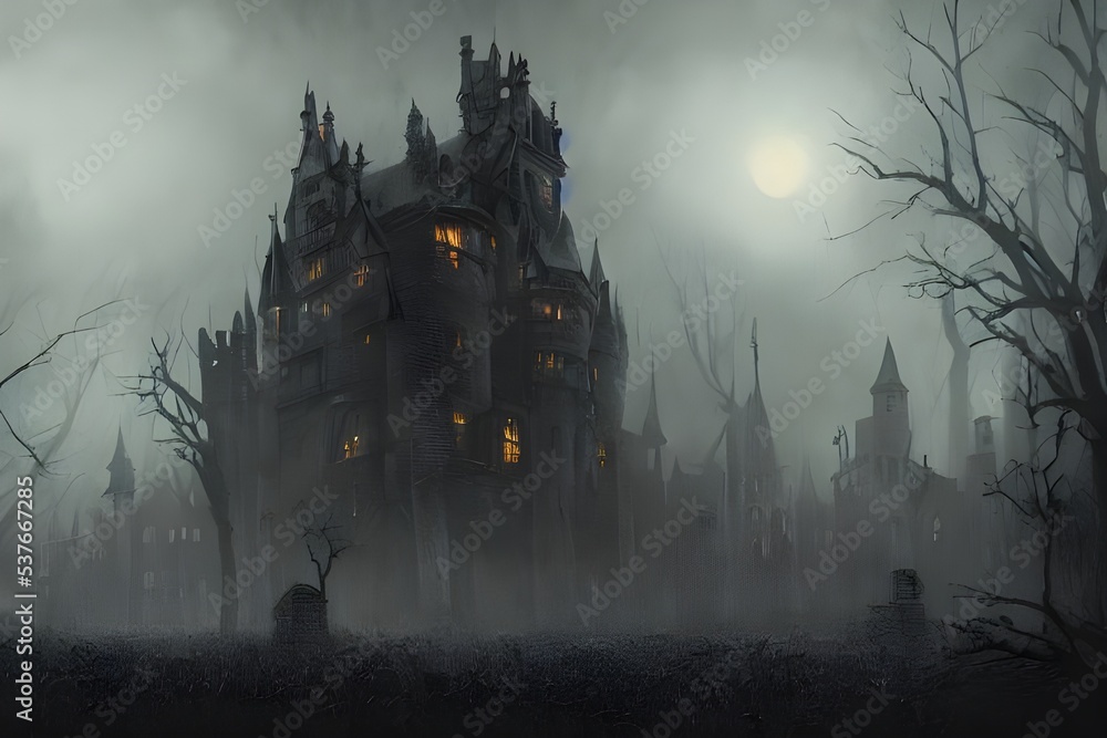 Dark Scary Castle