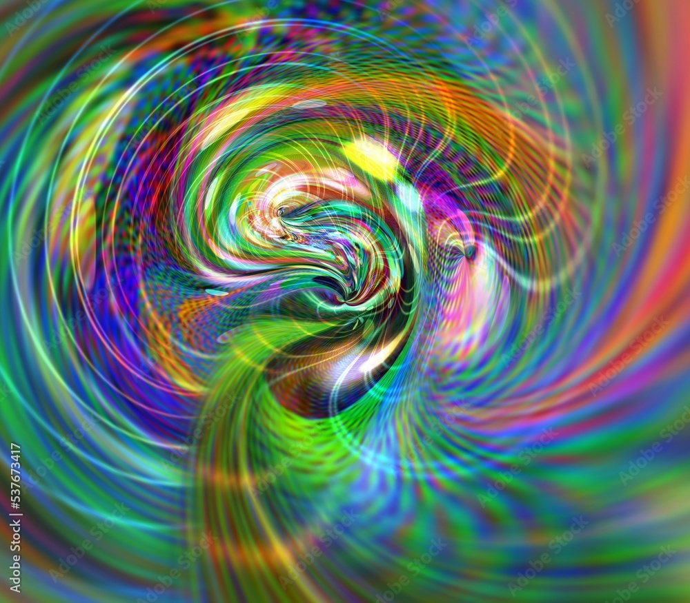 Abstract coloring background of the gradient with visual wave and ...