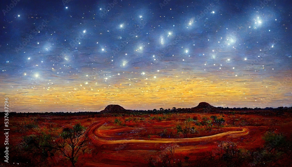 Songlines are the Australian Aboriginal walking routes that crossed the ...