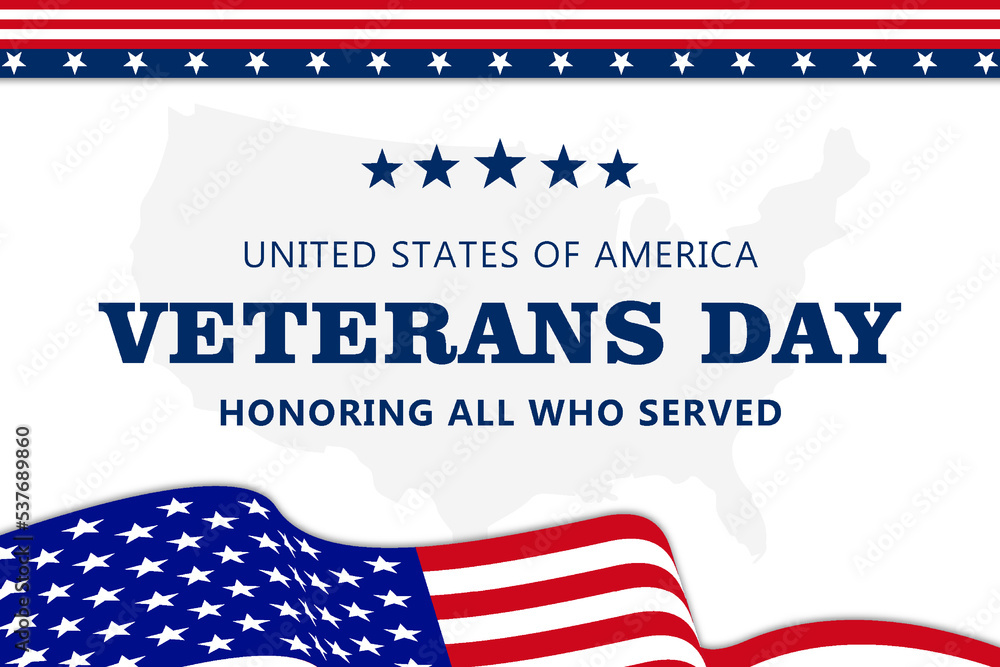 veterans day poster celebration for banner poster invitation and social ...