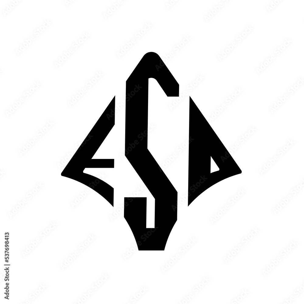 ESO logo. ESO letter. ESO letter logo design. ESO modern and creative ...