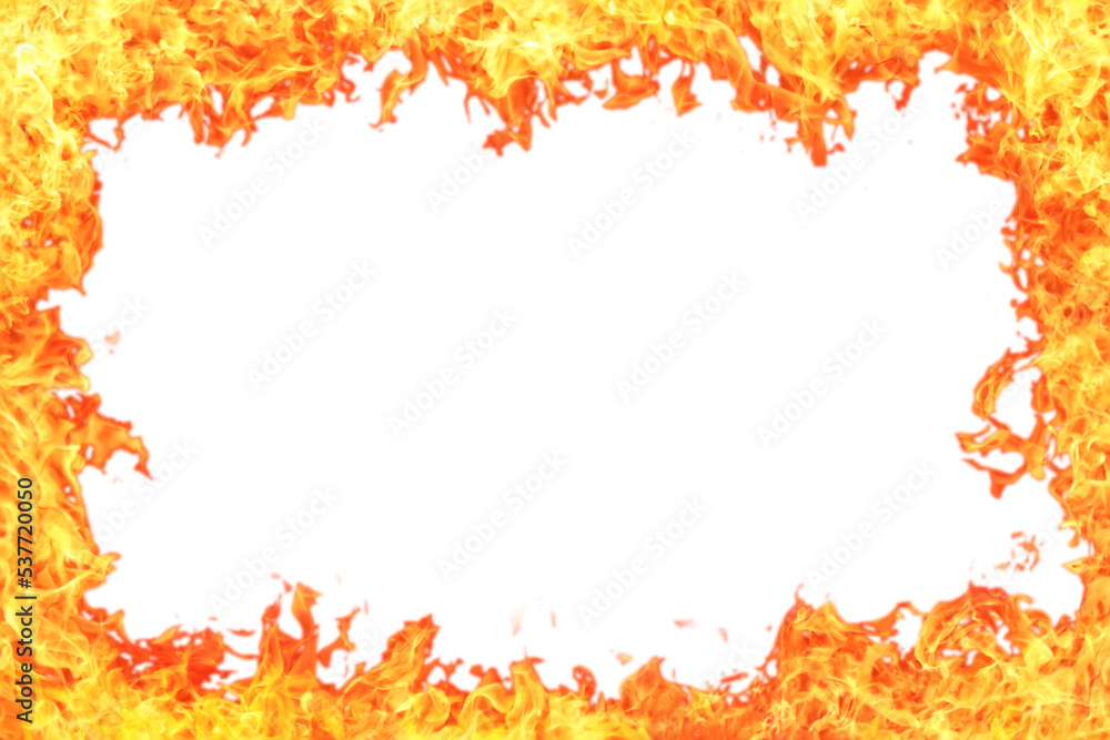 Poster Transparent png image of a blazing fire – Wall Art | UkPosters