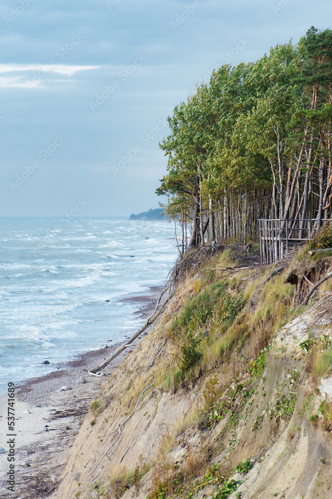 The Dutchman's Cap, in Lithuanian Olando kepurė, hill or parabolic ...