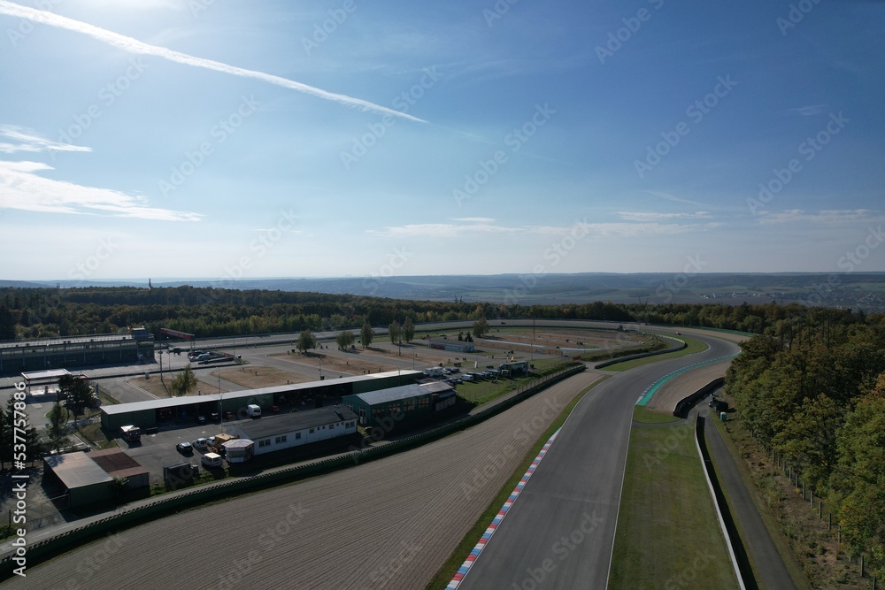 Brno,Czech republic-September 12 2022:aerial view of Automotodrom Brno ...