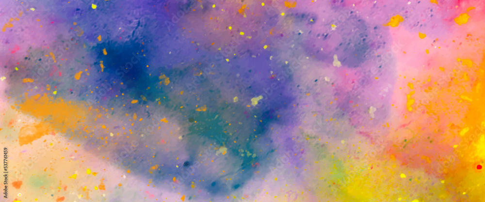 Poster Artistic hand painted multi layered dark background – Tableau ...