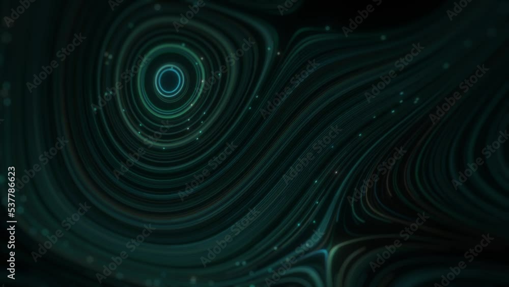 Vidéo Stock Abstract Digital Web Network And Flowing Data Lines/ 4k ...