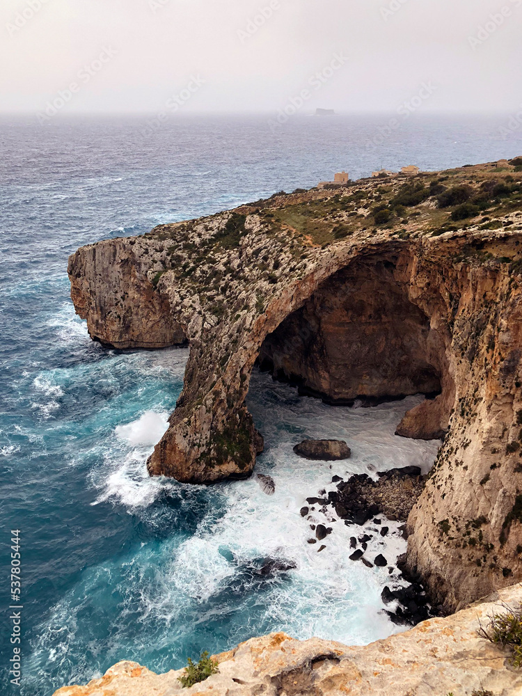 Blue Grotto is a complex of sea caves along the Southeastern part of ...