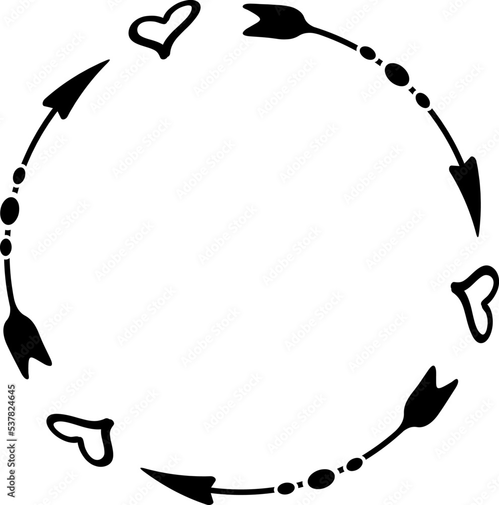 Arrow Svg Cute Heart Tribal Bow Decal Cutting Files Files Cricut Wreath ...