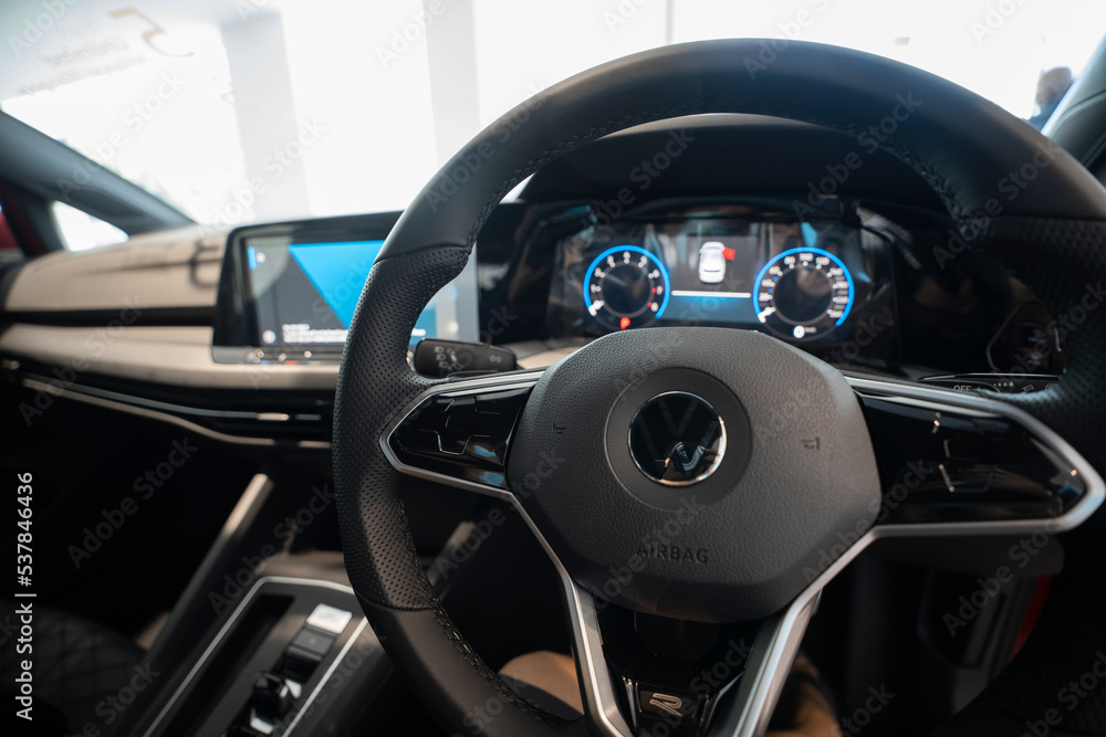 K.L, MALAYSIA - Oct 1, 2022 : Volkswagen New progressive premium ...