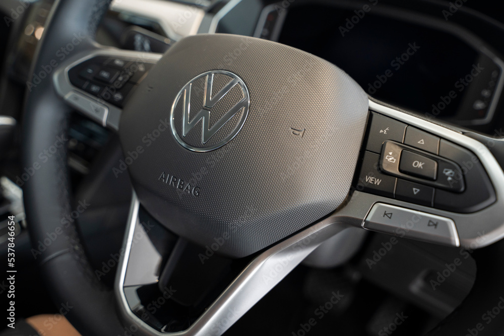 K.L, MALAYSIA - Oct 1, 2022 : Volkswagen New progressive premium ...