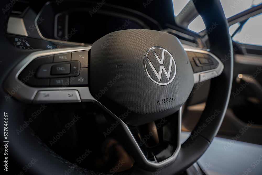 K.L, MALAYSIA - Oct 1, 2022 : Volkswagen New progressive premium ...