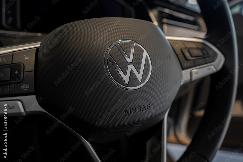 K.L, MALAYSIA - Oct 1, 2022 : Volkswagen New progressive premium ...