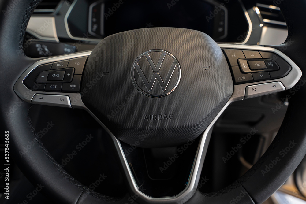 K.L, MALAYSIA - Oct 1, 2022 : Volkswagen New progressive premium ...