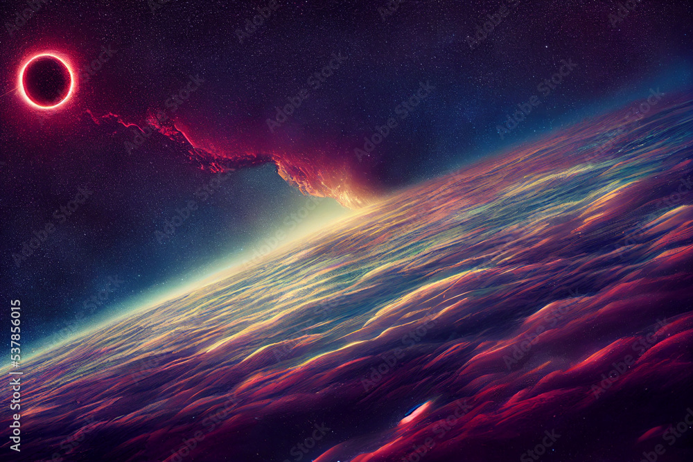 Space background epic stars planets galaxies scale texture abstract ...