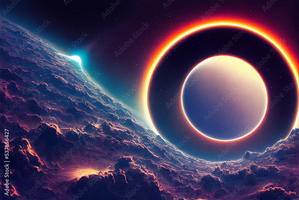 Space background epic stars planets galaxies scale texture abstract ...